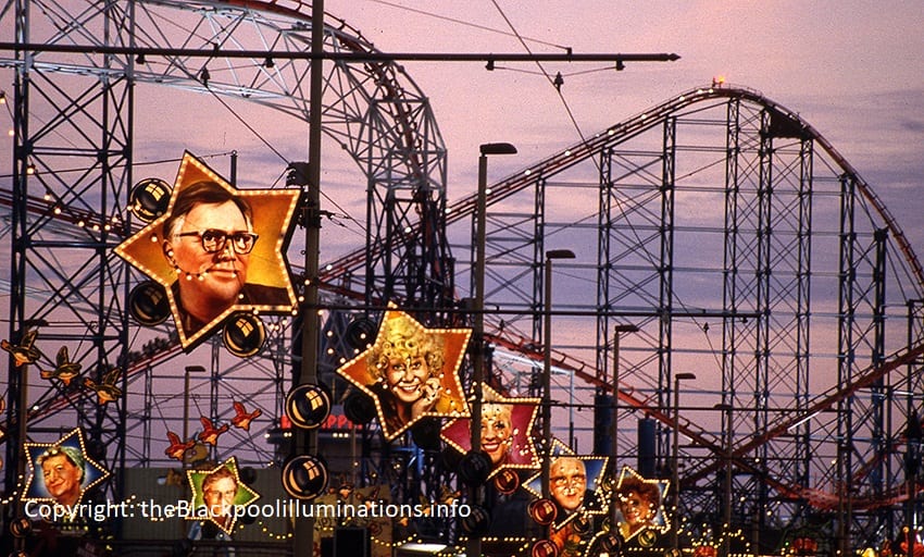 Gallery of Old Blackpool Illuminations Photos from through the Years
